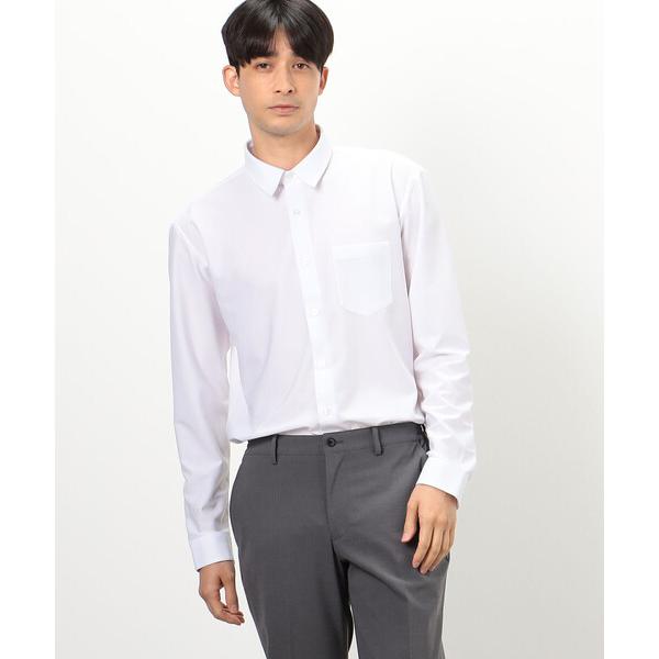 ZOZO問い合わせ番号:82513342ショップ:COMME CA ISM，コムサイズムブランド:COMME CA ISM，コムサイズム商品名:【イージーケア】ポリエステル トリコット ドレスシャツカテゴリ:トップス>ビジネスシャツブ...