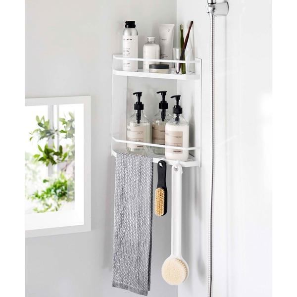 ※このアイテムは返品・交換対象外商品です。ZOZO問い合わせ番号:82546994ショップ:BELLUNA PLUS，ベルーナ プラスブランド:tower，タワー，iellio，イエリオ商品名:tower(タワー) バスルームコーナーラック...