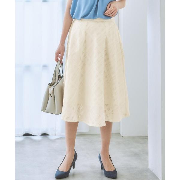 『タイムセール実施中』ZOZO問い合わせ番号:82676515ショップ:nissen，ニッセンブランド:7days Life Styling，セブンデイズライフスタイリング商品名:シアーチェックフレアスカートカテゴリ:スカート>スカー...