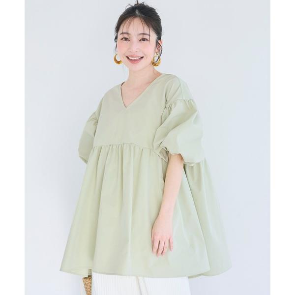 ZOZO問い合わせ番号:82680774ショップ:coca，コカブランド:coca（coca），コカ商品名:＼ZOZO限定再入荷／お気に入り数7300越え!!パリフワVネックギャザーブラウスカテゴリ:トップス>シャツ/ブラウスブランド...