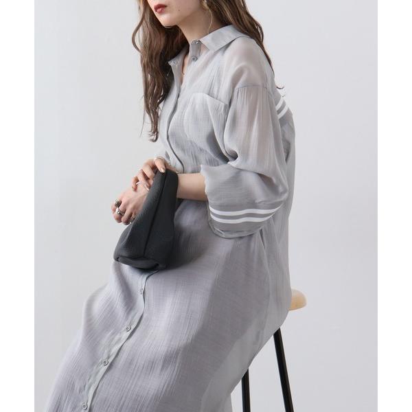 『タイムセール実施中』ZOZO問い合わせ番号:82711583ショップ:FUNALIVE，ファンアライブブランド:FUNALIVE，ファンアライブ商品名:je crois soi シアーロングブラウスカテゴリ:トップス>シャツ/ブラウ...