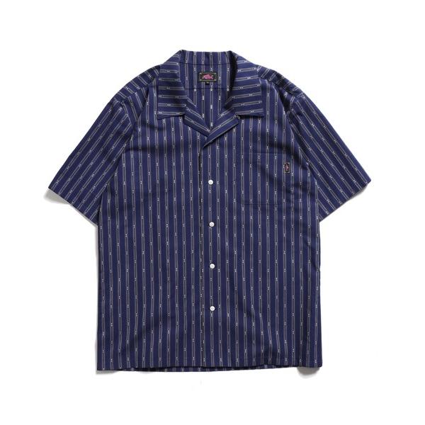 『セール実施中』ZOZO問い合わせ番号:82742750ショップ:ANCHOR by ROTAR/VIVIFY，アンカーバイ ローター/ビビファイブランド:ROTAR，ローター商品名:Dobby Striped Open Collar Sh...