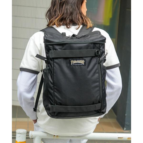 ZOZO問い合わせ番号:82743953ショップ:THRASHER by RIFFLEPAGE，スラッシャー バイ リフルページブランド:THRASHER，スラッシャー商品名:BENCHMARK BACKPACK BOX 30L/スラッシャ...