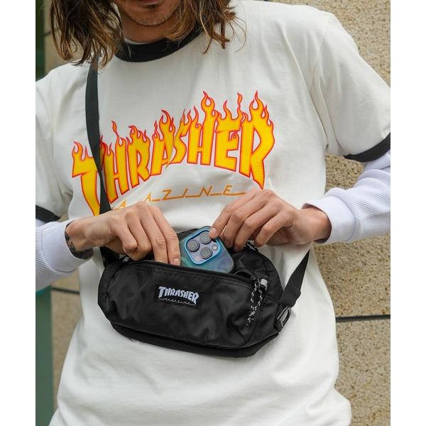 ZOZO問い合わせ番号:82743959ショップ:THRASHER by RIFFLEPAGE，スラッシャー バイ リフルページブランド:THRASHER，スラッシャー商品名:BENCHMARK MINI SHOULDER POUCH YO...