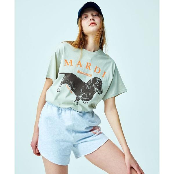 ZOZO問い合わせ番号:82744307ショップ:Mardi Mercredi，マルディメクルディブランド:Mardi Mercredi，マルディメクルディ商品名:TSHIRT DDANJIカテゴリ:トップス>Tシャツ/カットソーブラ...