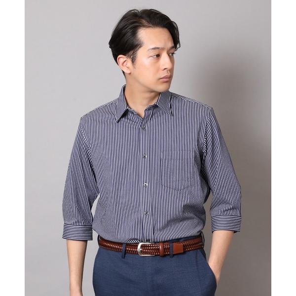 『タイムセール実施中』ZOZO問い合わせ番号:82745721ショップ:MEN'S BIGI，メンズビギブランド:CROWDED CLOSET，クラウデッドクローゼット商品名:【HIGH COOL/ハイクール】七分袖シャツカテゴリ:トップス...