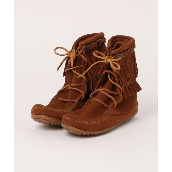 『タイムセール実施中』ZOZO問い合わせ番号:82746482ショップ:NO WAY，ノー ウェイブランド:Minnetonka，ミネトンカ，NO WAY，ノーウェイ商品名:/MINNETONKA/DOUBLE FRINGE TRAMPER...