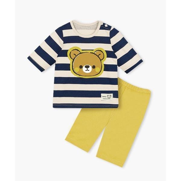 『タイムセール実施中』ZOZO問い合わせ番号:82747551ショップ:Auntie Rosa，アンティローザブランド:unifriend，ユニフレンド商品名:ココベア7分丈パジャマカテゴリ:ルームウェア>ルームウェア/パジャマブラン...