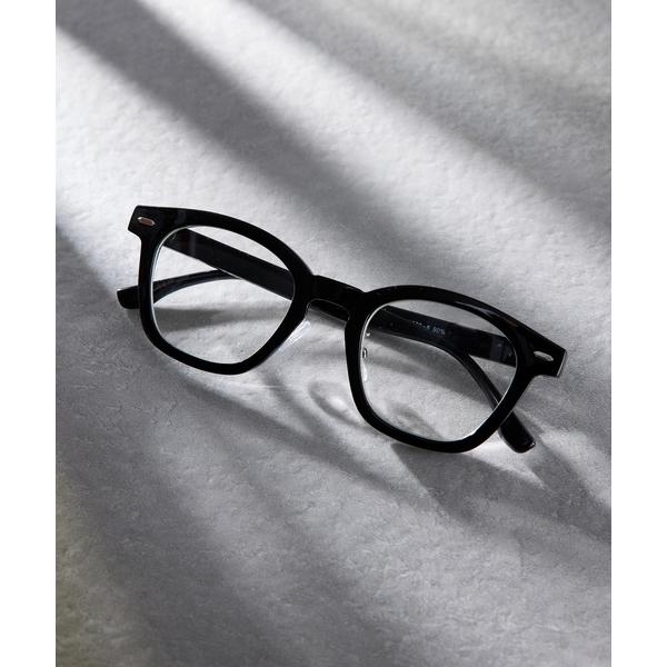 『タイムセール実施中』ZOZO問い合わせ番号:82748331ショップ:SETUP7，セットアップセブンブランド:SETUP7，セットアップセブン商品名:【SETUP7】ボストン×ウェリントン クリアレンズ だてメガネ UVカット TNYカ...