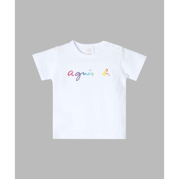 ZOZO問い合わせ番号:82750170ショップ:agnes b.，アニエスベーブランド:agnes b.，アニエスベー商品名:ベビー ロゴ コットン 半袖 Tシャツカテゴリ:トップス>Tシャツ/カットソーブランド品番:EBC3SEN...