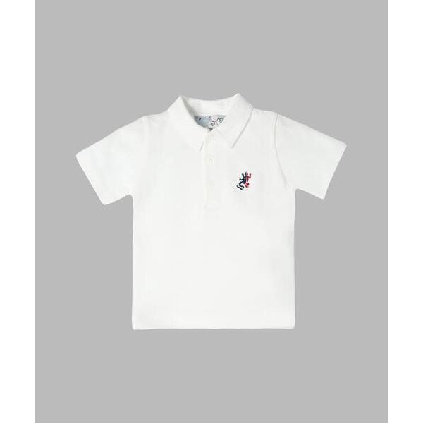 ZOZO問い合わせ番号:82750181ショップ:agnes b.，アニエスベーブランド:agnes b.，アニエスベー商品名:ベビー 刺繍 ポロシャツ ”Lezard”カテゴリ:トップス>ポロシャツブランド品番:E494K37701...