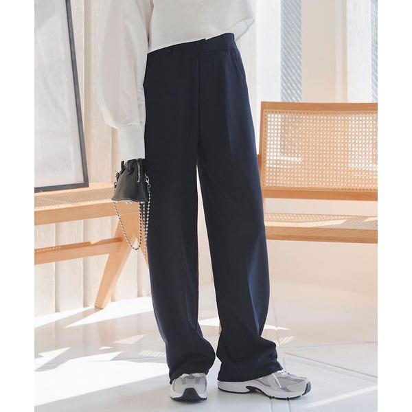 『タイムセール実施中』ZOZO問い合わせ番号:82751051ショップ:kobelettuce，コウベレタスブランド:KOBE LETTUCE，コウベレタス商品名:低身長/高身長向けサイズあり イージーケアセンタープレス美脚ジャージーワイド...