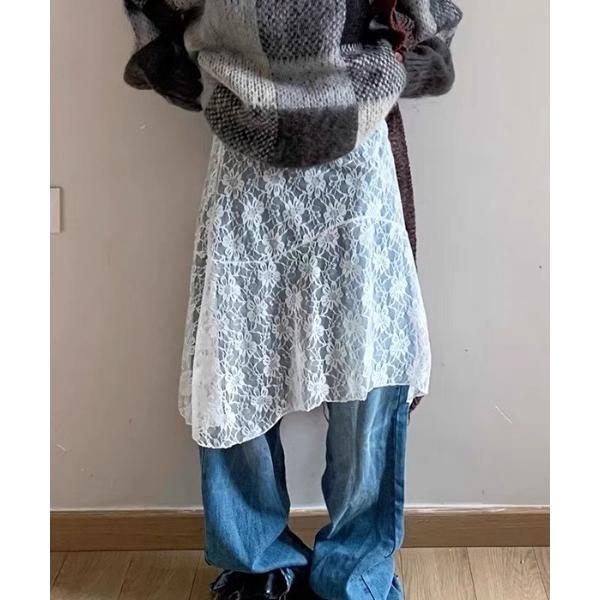 『セール実施中』ZOZO問い合わせ番号:82751562ショップ:DIAVEL，ディアベルブランド:GEMEDA，ジェメダ，DIAVEL，ディアベル商品名:レイヤードレーススカートカテゴリ:スカート>スカートブランド品番:G32464...