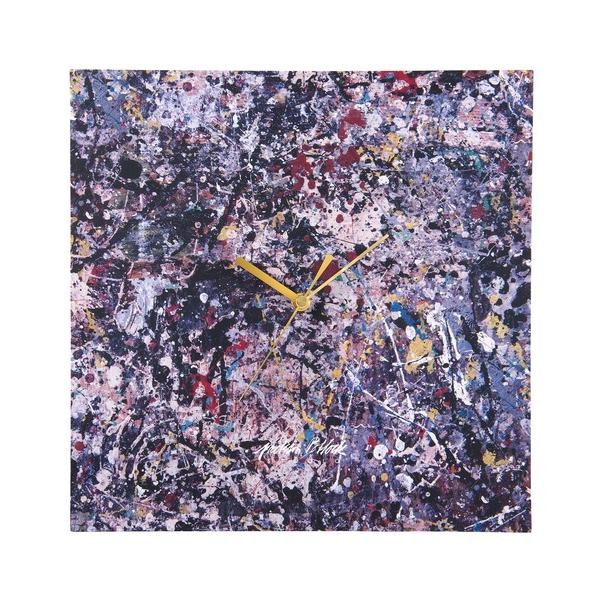 ZOZO問い合わせ番号:82751990ショップ:MEDICOM TOY，メディコム・トイブランド:Sync.，スィンク商品名:WALL CLOCK ”Jackson Pollock Studio 02” made by KARIMOKUカ...