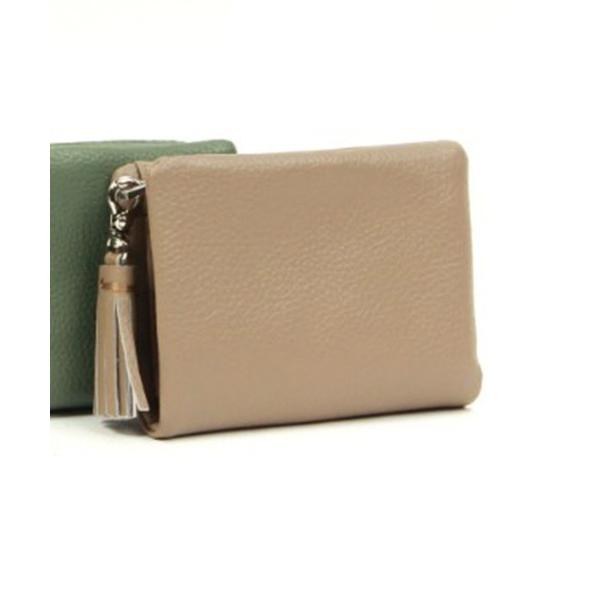 『タイムセール実施中』ZOZO問い合わせ番号:82783081ショップ:SETUP7，セットアップセブンブランド:Beau're，ヴュレ，SETUP7，セットアップセブン商品名:【BEAURE】カウレザー タッセル付き二つ折り財布 B-21...