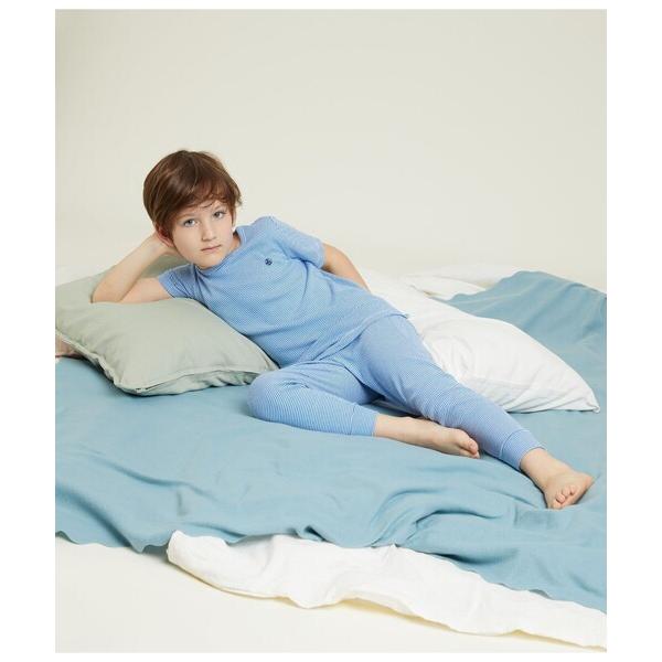 『セール実施中』ZOZO問い合わせ番号:82783166ショップ:PETIT BATEAU，プチバトーブランド:PETIT BATEAU，プチバトー商品名:半袖長ズボンパジャマカテゴリ:ルームウェア>ルームウェア/パジャマブランド品番...