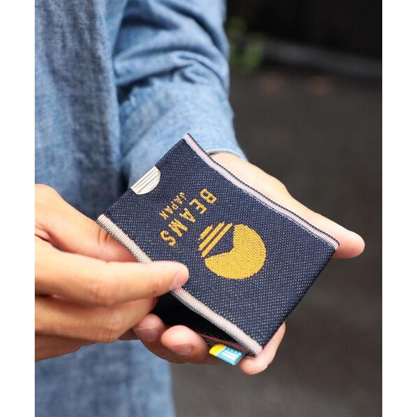 ZOZO問い合わせ番号:82783730ショップ:BEAMS MEN，ビームス メンブランド:BEAMS JAPAN，ビームス　ジャパン，BEAMS，ビームス商品名:高田織物 / 別注 畳べり ロゴ カード ＆ コイン ウォレット デニムカ...