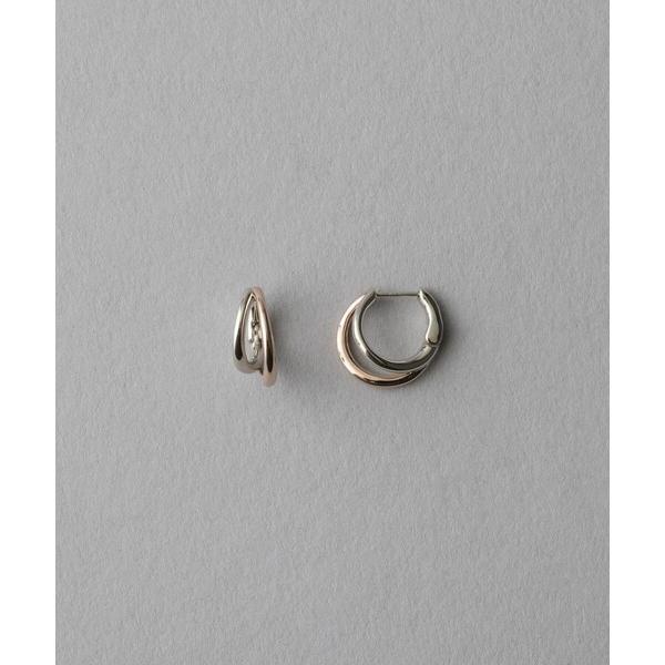 ※このアイテムは返品・交換対象外商品です。ZOZO問い合わせ番号:82847184ショップ:ete，エテブランド:ete，エテ商品名:ダブルライン バイカラー ハグピアスカテゴリ:アクセサリー>ピアス（両耳用）ブランド品番:87224...