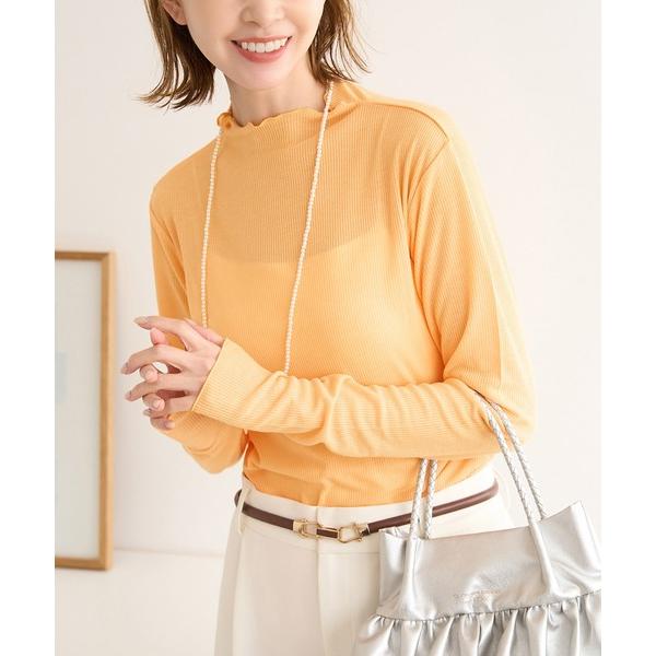 『タイムセール実施中』ZOZO問い合わせ番号:82849559ショップ:ROPE' PICNIC，ロぺピクニックブランド:ROPE' PICNIC，ロペピクニック商品名:シアーカットプチハイネックプルオーバーカテゴリ:トップス>Tシャ...