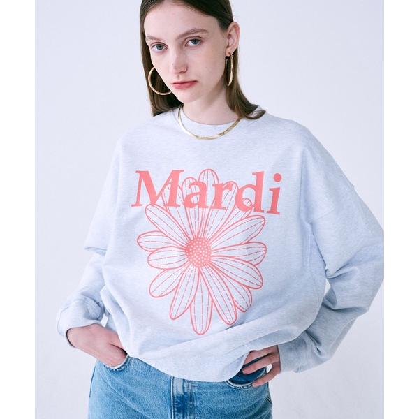 ZOZO問い合わせ番号:82849998ショップ:Mardi Mercredi，マルディメクルディブランド:Mardi Mercredi，マルディメクルディ商品名:SWEATSHIRT FLOWERMARDI / スウェットシャツ フラワー...