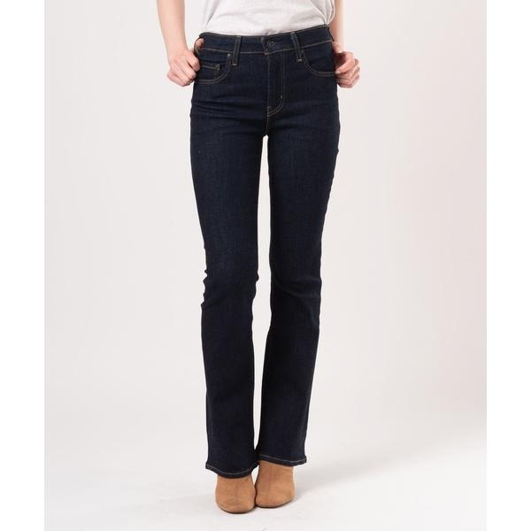 『タイムセール実施中』ZOZO問い合わせ番号:82851199ショップ:Levi's，リーバイスブランド:Levi's，リーバイス商品名:Levi's/リーバイス 725(TM) ハイウエスト ブーツカット ダークインディゴ BLUE WA...