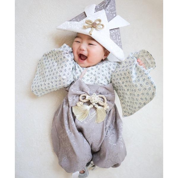 『セール実施中』ZOZO問い合わせ番号:82918665ショップ:Sweet Mommy，スウィートマミーブランド:SweetMommy，スウィートマミー商品名:3WAY コットン×ジャガード　2ピース袴ロンパース [七五三]  [誕生日 ...