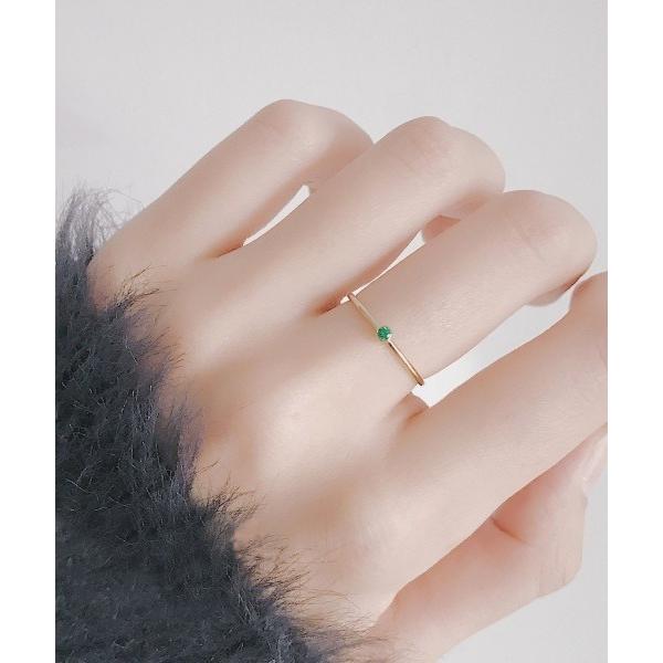 ZOZO問い合わせ番号:82918820ショップ:Fun &amp; Daily，ファンアンドデイリーブランド:Fun &amp; Daily，ファンアンドデイリー商品名:F＆D : タイニーストーンリングカテゴリ:アクセサリー>リン...