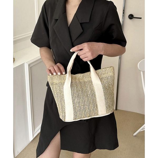 『タイムセール実施中』ZOZO問い合わせ番号:82919619ショップ:Ada.，エイダブランド:Miniministore，ミニミニストア商品名:かごバッグ レディース大容量草編みバッグカテゴリ:バッグ>かごバッグブランド品番:83...