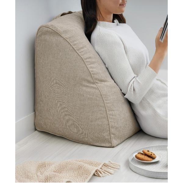 『タイムセール実施中』ZOZO問い合わせ番号:82920297ショップ:BELLUNA PLUS，ベルーナ プラスブランド:iellio，イエリオ商品名:クッションにもなる布団収納ケース（三角タイプ）カテゴリ:インテリア>収納グッズブ...