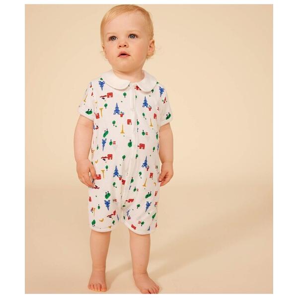 『セール実施中』※このアイテムは返品・交換対象外商品です。ZOZO問い合わせ番号:82952481ショップ:PETIT BATEAU，プチバトーブランド:PETIT BATEAU，プチバトー商品名:プリントショートロンパースカテゴリ:ママ＆...