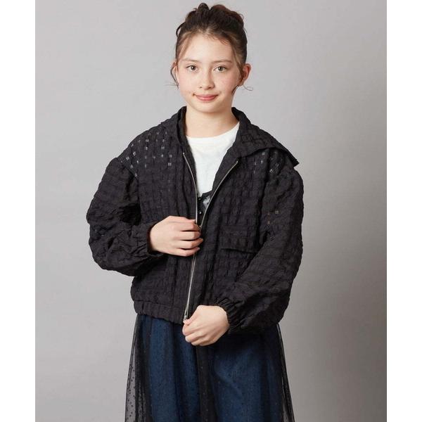 『タイムセール実施中』ZOZO問い合わせ番号:82956797ショップ:a.v.v，アー・ヴェ・ヴェブランド:a.v.v，アーヴェヴェ商品名:[140-150]シアーチェックフーディーブルゾンカテゴリ:ジャケット/アウター>ブルゾンブ...