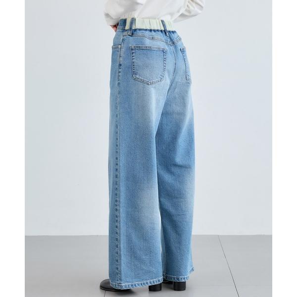 ZOZO問い合わせ番号:82957765ショップ:BARNYARDSTORM，バンヤードストームブランド:BARNYARDSTORM，バンヤードストーム商品名:BARNYARDSTORM / ソフトウエストワイドデニムパンツ【『BABALO...