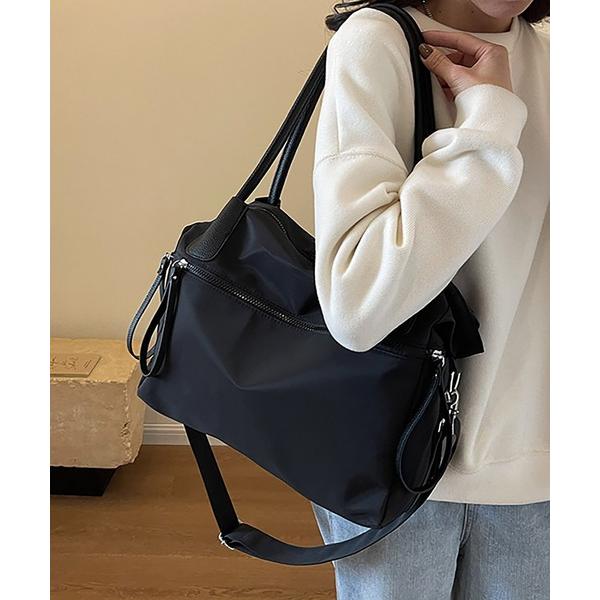 『セール実施中』ZOZO問い合わせ番号:83018396ショップ:FRP，エフアールピーブランド:LA VORAGINE，ラ ヴォラジネ，FRP，エフアールピー商品名:2WAY外ポケット　ナイロンショルダーバッグ/ボストンバッグカテゴリ:バ...