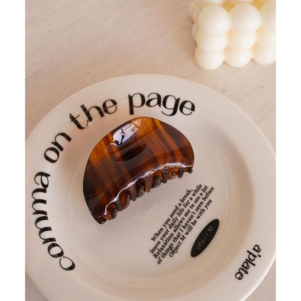 『タイムセール実施中』ZOZO問い合わせ番号:83022098ショップ:RiNc，リンクブランド:ammy.，エイミードット商品名:【 ammy. / エイミードット 】 べっ甲 ヘアクリップカテゴリ:ヘアアクセサリー>バレッタ/ヘア...