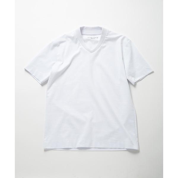 『セール実施中』ZOZO問い合わせ番号:83056207ショップ:MEN'S BIGI，メンズビギブランド:MEN'S BIGI，メンズビギ商品名:【ACTIVE TAILOR】COOL TOUCH シルケットスムースVネックT＜接触冷感＞...