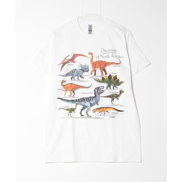 ZOZO問い合わせ番号:83059294ショップ:SAWINTO，ソイントブランド:SAWINTO，ソイント商品名:ATLAS SCREEN PRINTING 【アトラス スクリーン プリンティング】- S/S PRINT TEE“DINO...