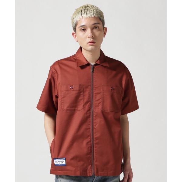 『セール実施中』ZOZO問い合わせ番号:83059494ショップ:AVIREX，アヴィレックスブランド:AVIREX，アヴィレックス商品名:《WEB＆DEPOT限定》S/S ZIP UP WORK SHIRT / ショートスリーブ ジップア...