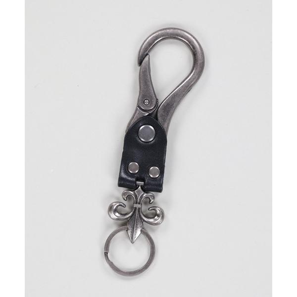 ZOZO問い合わせ番号:83061573ショップ:SPINNS，スピンズブランド:SPINNS，スピンズ商品名:クロスキーリング　アンティークシルバーカテゴリ:財布/小物>キーホルダーブランド品番:TR231122-044素材:-原産...