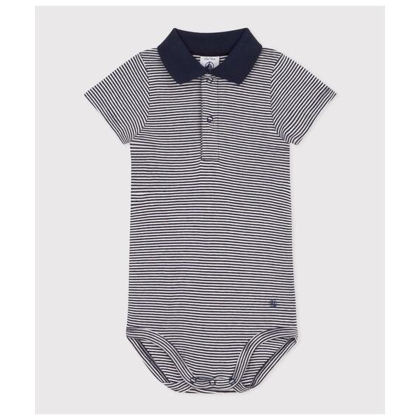 ※このアイテムは返品・交換対象外商品です。ZOZO問い合わせ番号:83092528ショップ:PETIT BATEAU，プチバトーブランド:PETIT BATEAU，プチバトー商品名:衿付き半袖ボディカテゴリ:ママ＆ベビー>ロンパースブ...