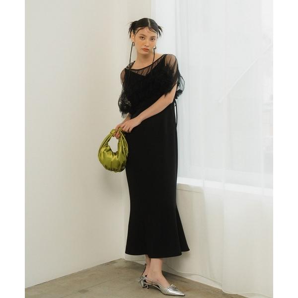 『タイムセール実施中』ZOZO問い合わせ番号:83093943ショップ:ANDRESD，アンドレスドブランド:ANDRESD，アンドレスド商品名:ボリュームソフトチュールドレス / volume soft tulle dressカテゴリ:ワ...