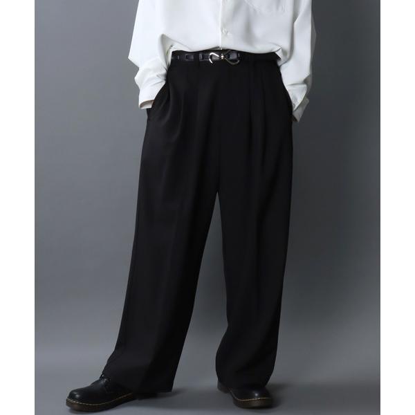 『タイムセール実施中』ZOZO問い合わせ番号:83127710ショップ:SITRY，シトリーブランド:SITRY，シトリー商品名:SITRY 2Tuck Drape Wide Pants/別注 2タック ドレープ ワイドパンツ バルーンパン...