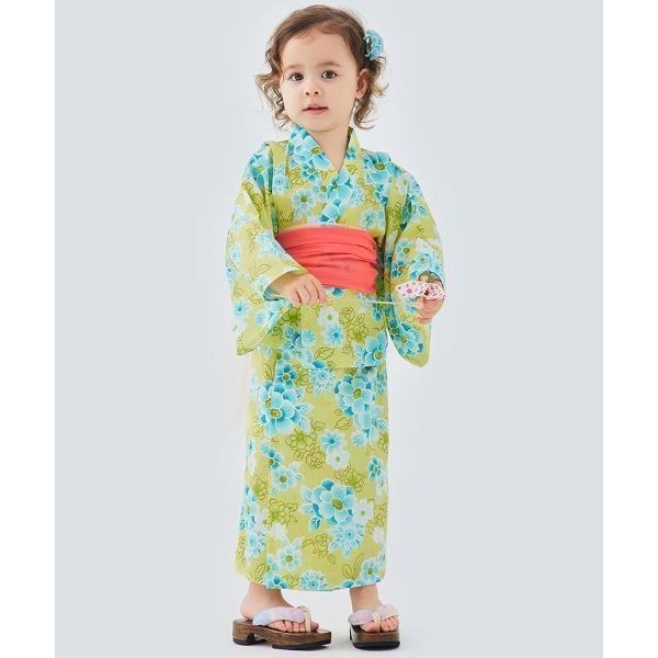 『タイムセール実施中』ZOZO問い合わせ番号:83128410ショップ:Combi mini，コンビミニブランド:combimini，コンビミニ商品名:オリジナル柄カンタン浴衣（黄大花）カテゴリ:水着/着物・浴衣>浴衣ブランド品番:5...