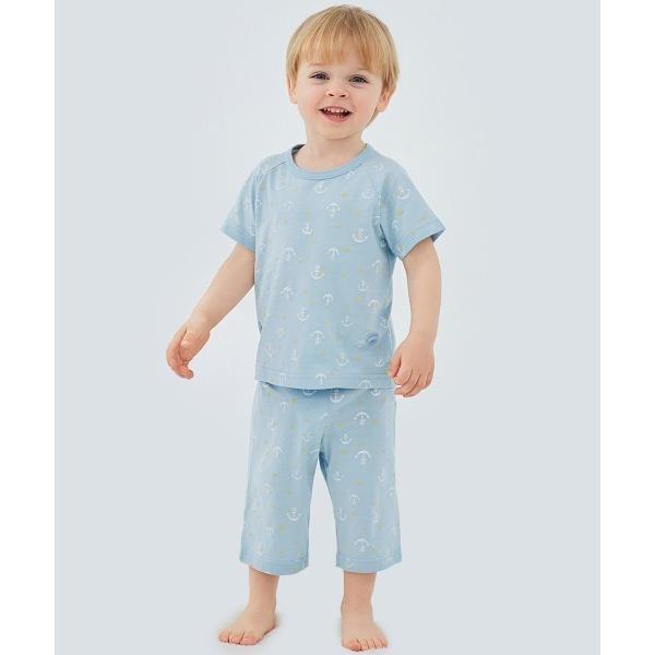 『タイムセール実施中』ZOZO問い合わせ番号:83128415ショップ:Combi mini，コンビミニブランド:combimini，コンビミニ商品名:半袖パジャマ（アンカー）カテゴリ:ルームウェア>ルームウェア/パジャマブランド品番...