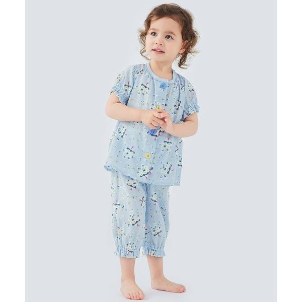 『タイムセール実施中』ZOZO問い合わせ番号:83128425ショップ:Combi mini，コンビミニブランド:combimini，コンビミニ商品名:半袖ガーリーガーゼパジャマ（ぬいぐるみ・マーガレット）カテゴリ:ルームウェア>ルー...