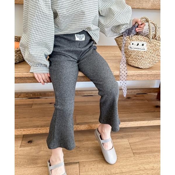 『タイムセール実施中』ZOZO問い合わせ番号:83131307ショップ:aimoha，アイモハブランド:aimoha，アイモハ商品名:【aimoha-KIDS-】9分丈　セミフレアパンツ (OG)カテゴリ:パンツ>その他パンツブランド...