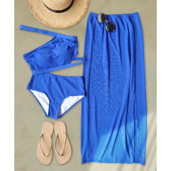 『セール実施中』※このアイテムは返品・交換対象外商品です。ZOZO問い合わせ番号:83131688ショップ:OSYAREVO，オシャレボブランド:OSYAREVO，オシャレボ商品名:クロスストラップ アシンメトリー 水着 レディースカテゴリ...