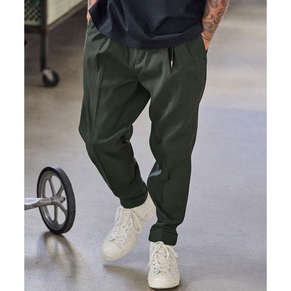 『セール実施中』ZOZO問い合わせ番号:83194800ショップ:CAMBIO，カンビオブランド:THEOREM，セオレム商品名:mp12236- Turn up Sta-Pre Tapered Pants テーパードパンツカテゴリ:パンツ...