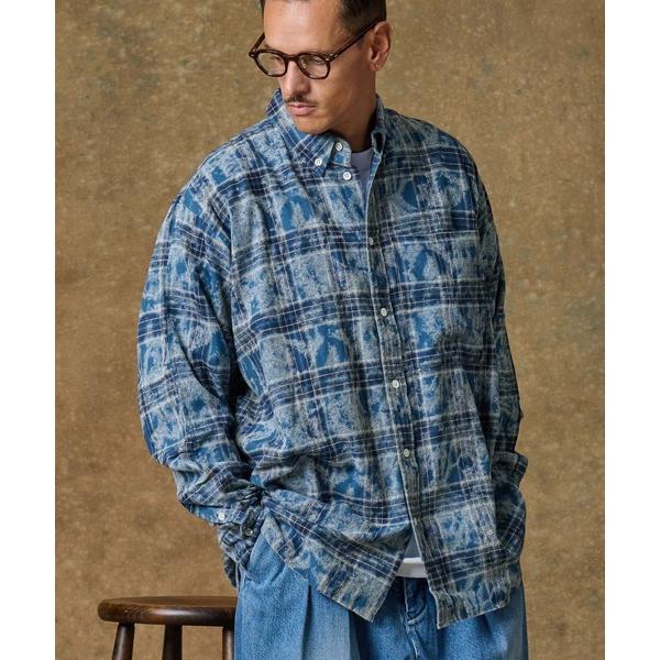 『セール実施中』ZOZO問い合わせ番号:83194811ショップ:CAMBIO，カンビオブランド:THEOREM，セオレム商品名:ms5633- Processed Check Rover LS Shirt チェックシャツカテゴリ:トップス...