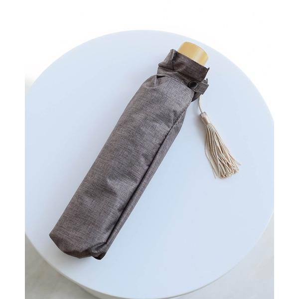 ZOZO問い合わせ番号:83196359ショップ:utatane，ウタタネブランド:utatane，ウタタネ商品名:折りたたみ日傘 完全遮光100％ 晴雨兼用 コンパクト シャンブレー調（内ストラップ付）カテゴリ:ファッション雑貨>折...