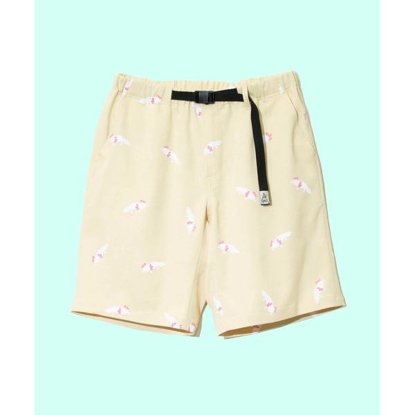 『セール実施中』ZOZO問い合わせ番号:83228911ショップ:go slow caravan，ゴースローキャラバンブランド:go slow caravan，ゴースローキャラバン商品名:ブッチャー総柄プリントイージーショーツカテゴリ:パン...